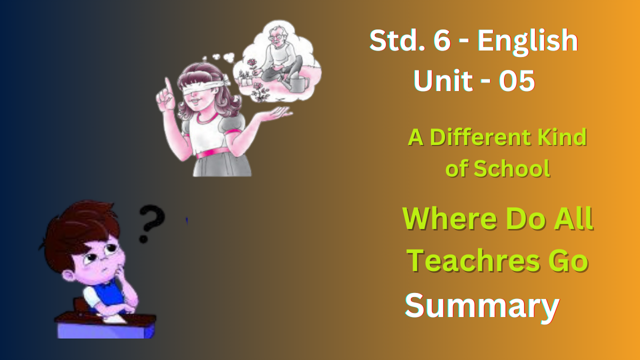 NCERT Solutions for Class 6th English Chapter 5: A Different Kind of ...