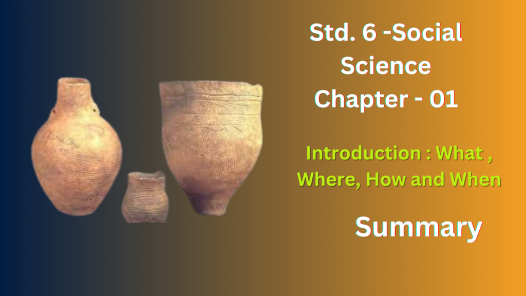 NCERT Solutions for Class 6 History Chapter 1