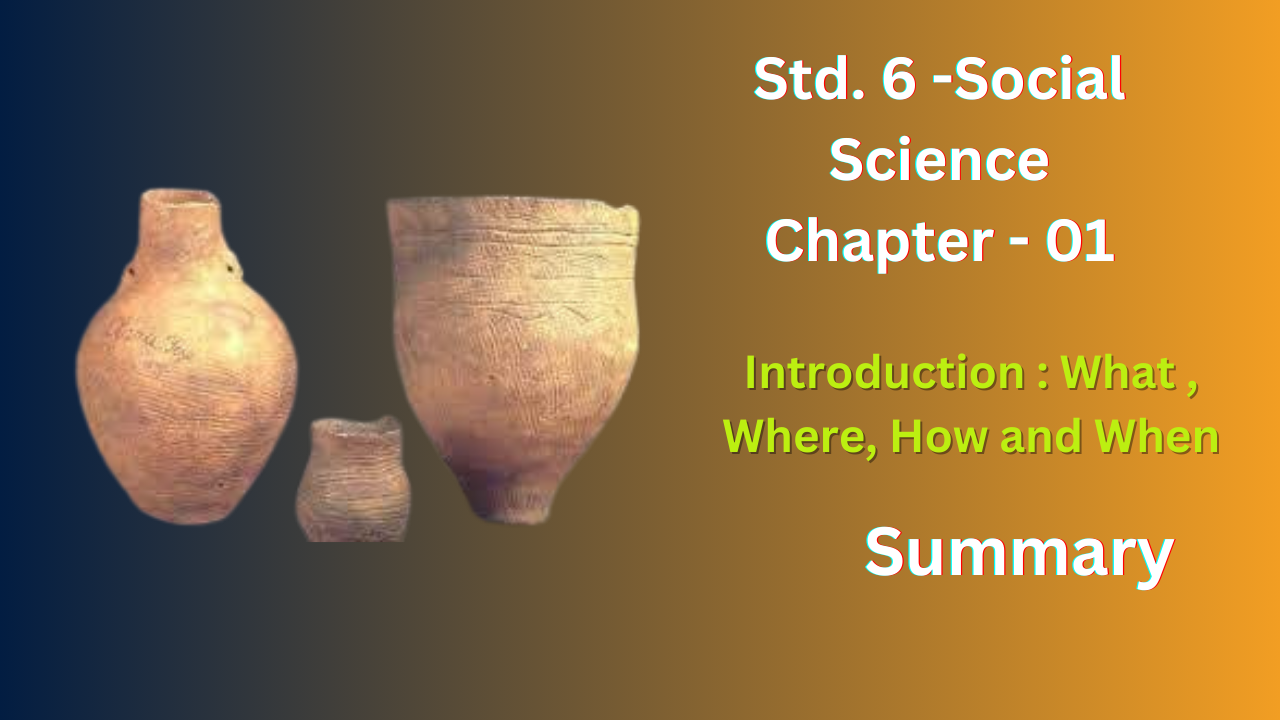 NCERT Solutions for Class 6 History Chapter 1