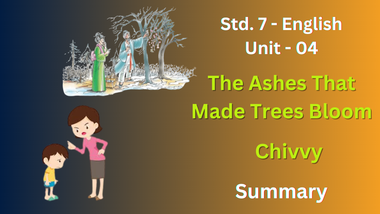 Read Online NCERT Solutions for Class 7 English Chapter 4.