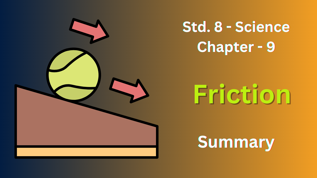 NCERT Solutions for Class 8 Science Chapter 9 - Friction